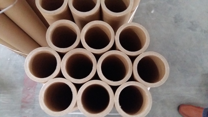 Plastic film rolls paper core - Sid packing